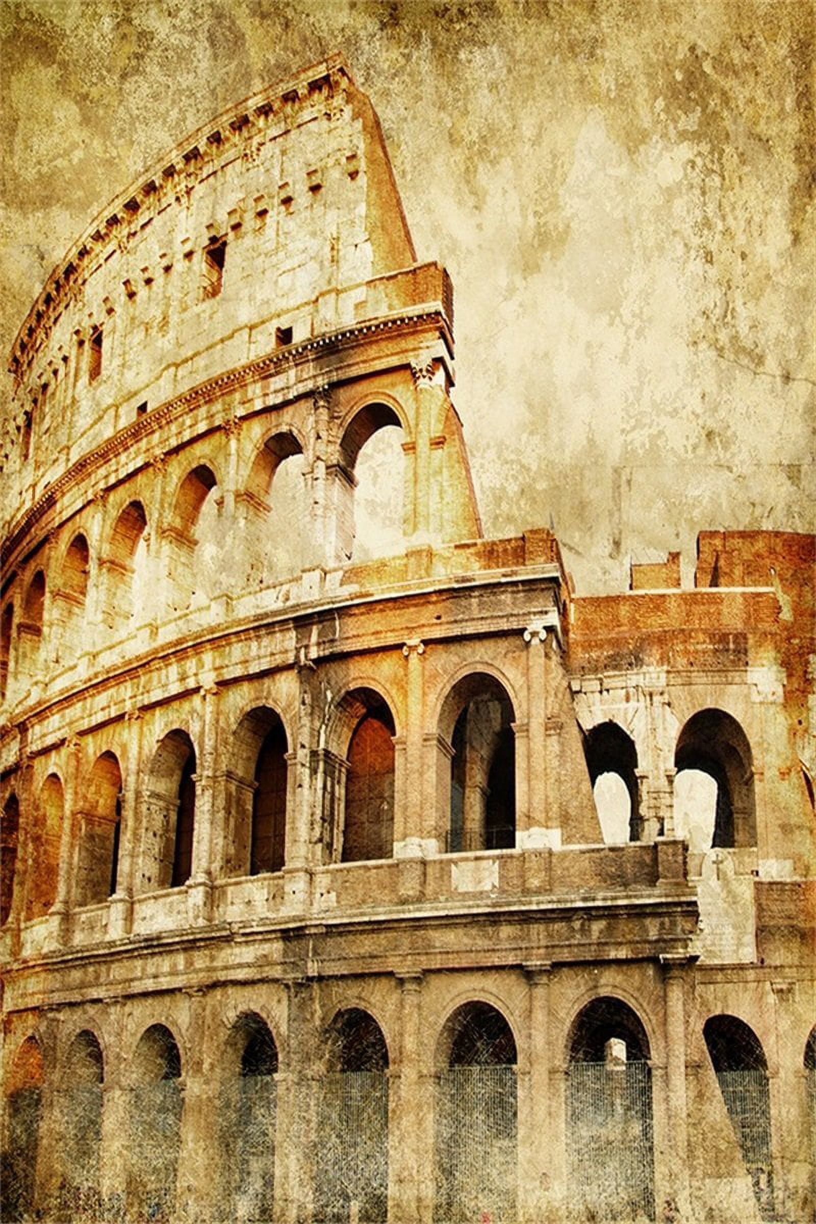 GreenDecor 5x7ft Ancient Roman Colosseum Backdrops Italy Travel Photo ...