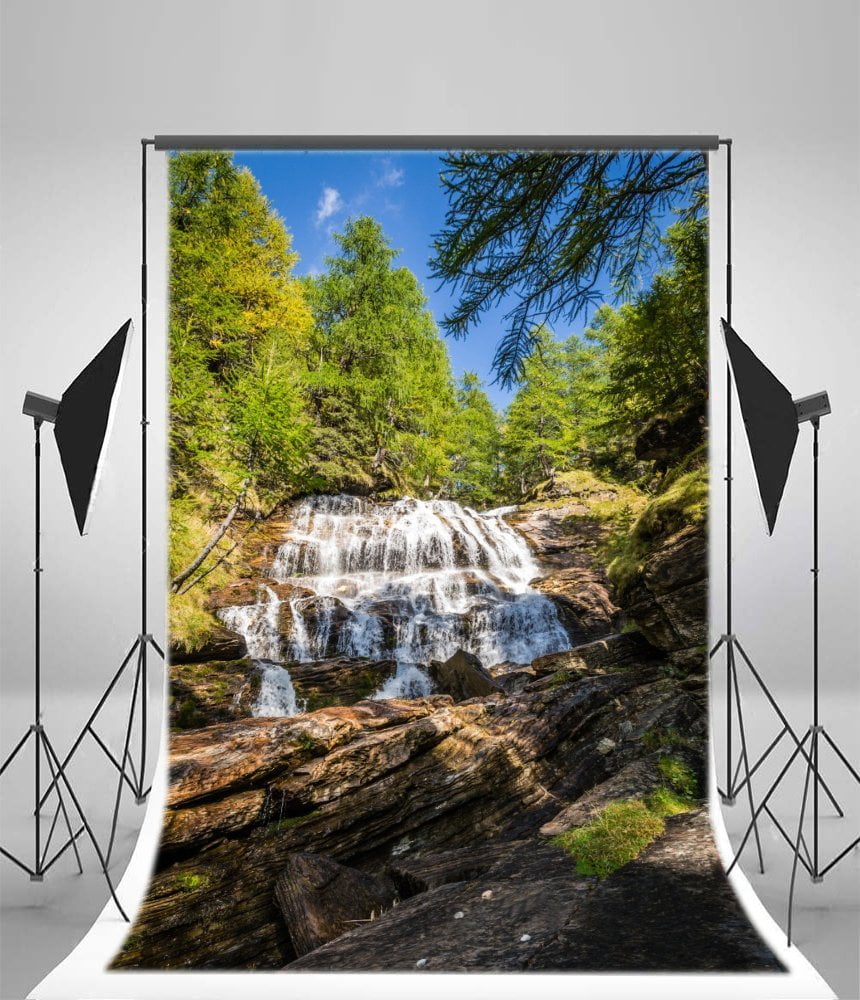 GreenDecor 5x7ft Backdrop Photography Background Wandering Mountain ...