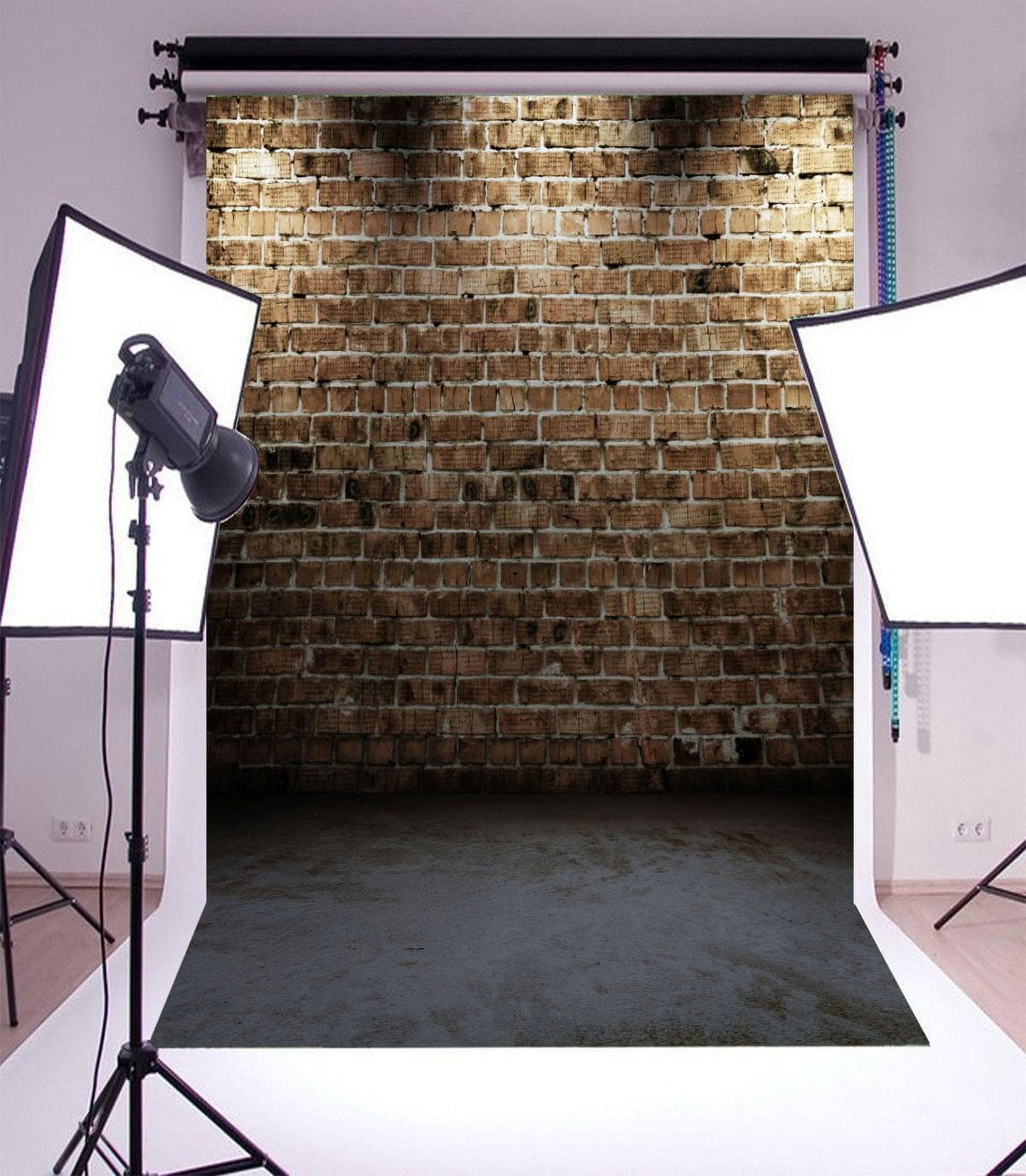 GreenDecor 5x7ft Backdrop Studio Props Beautiful Brick Wall Photography ...