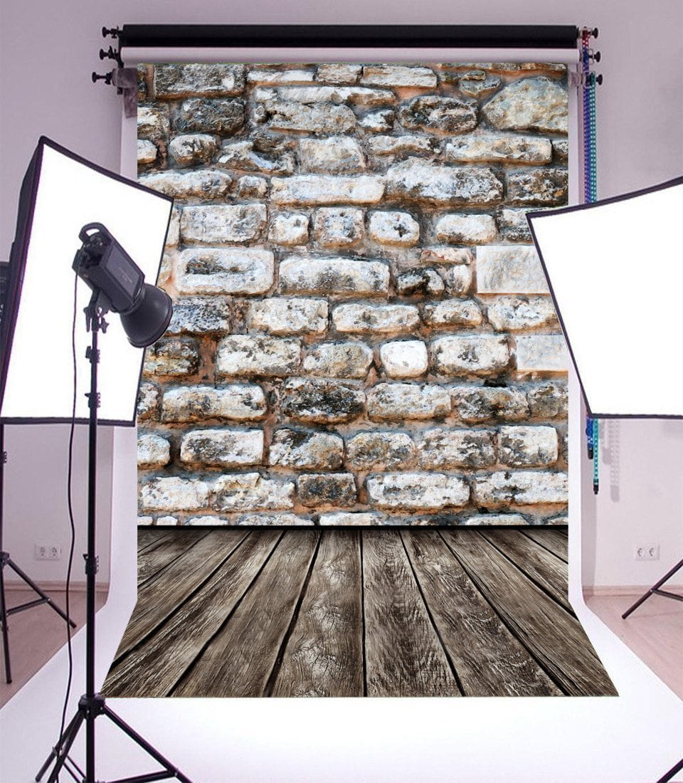GreenDecor 5x7ft Backdrop Studio Props Beautiful Brick Wall Photography ...