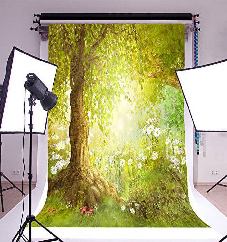 GreenDecor 5x7ft Backdrop Studio Props Beautiful Outdoor Scenery ...
