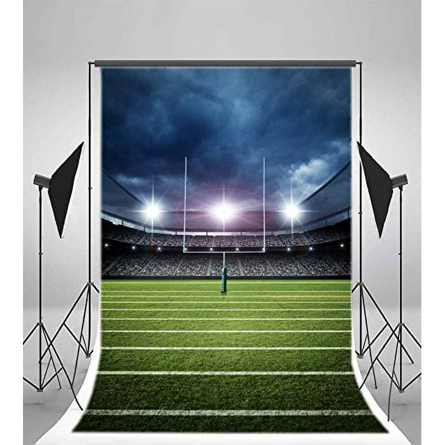GreenDecor 5x7ft Backdrops Photography Background Sports Theme Football ...