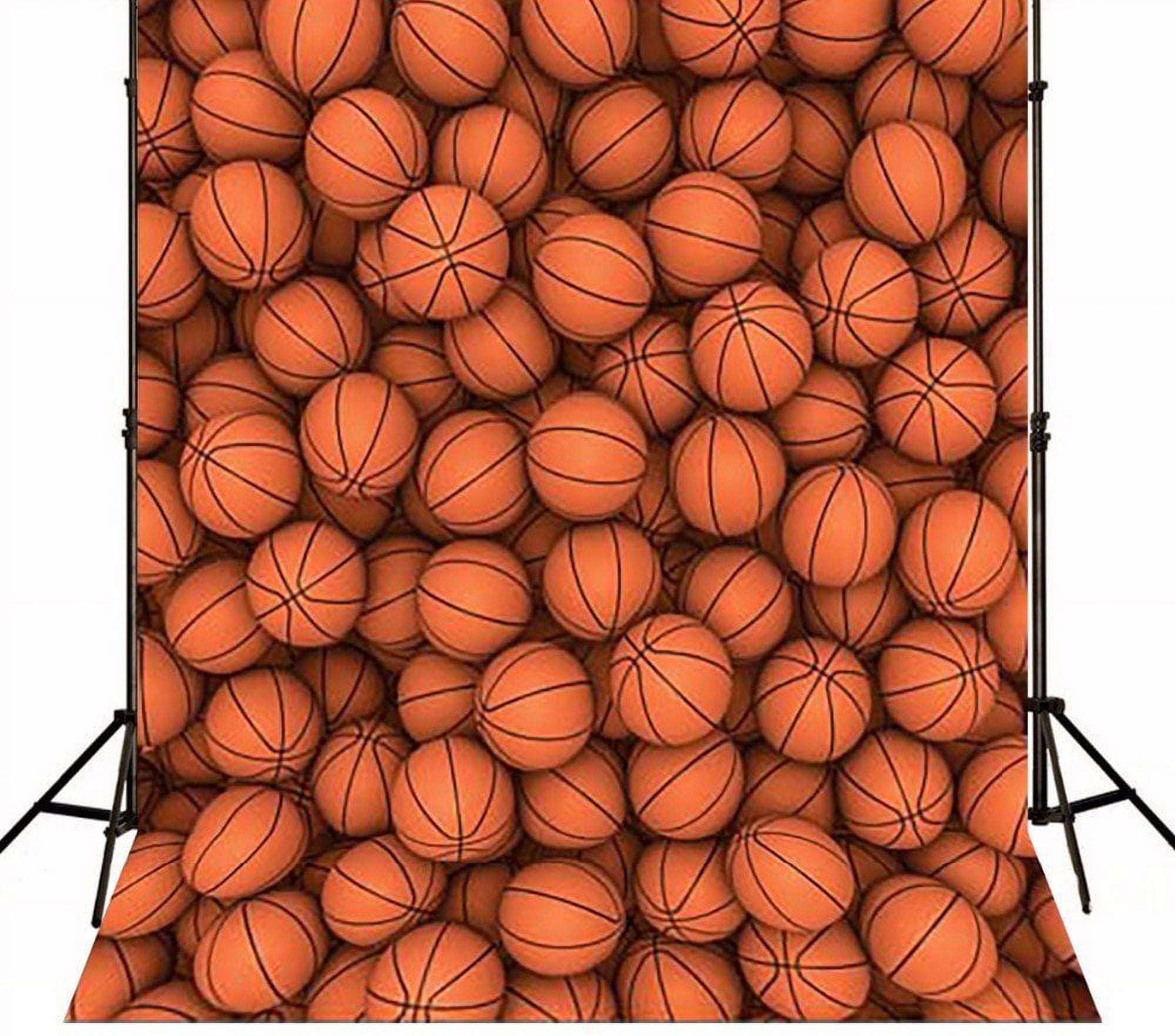 GreenDecor 5x7ft Basketball backdrop party baby shower Backgrounds ...