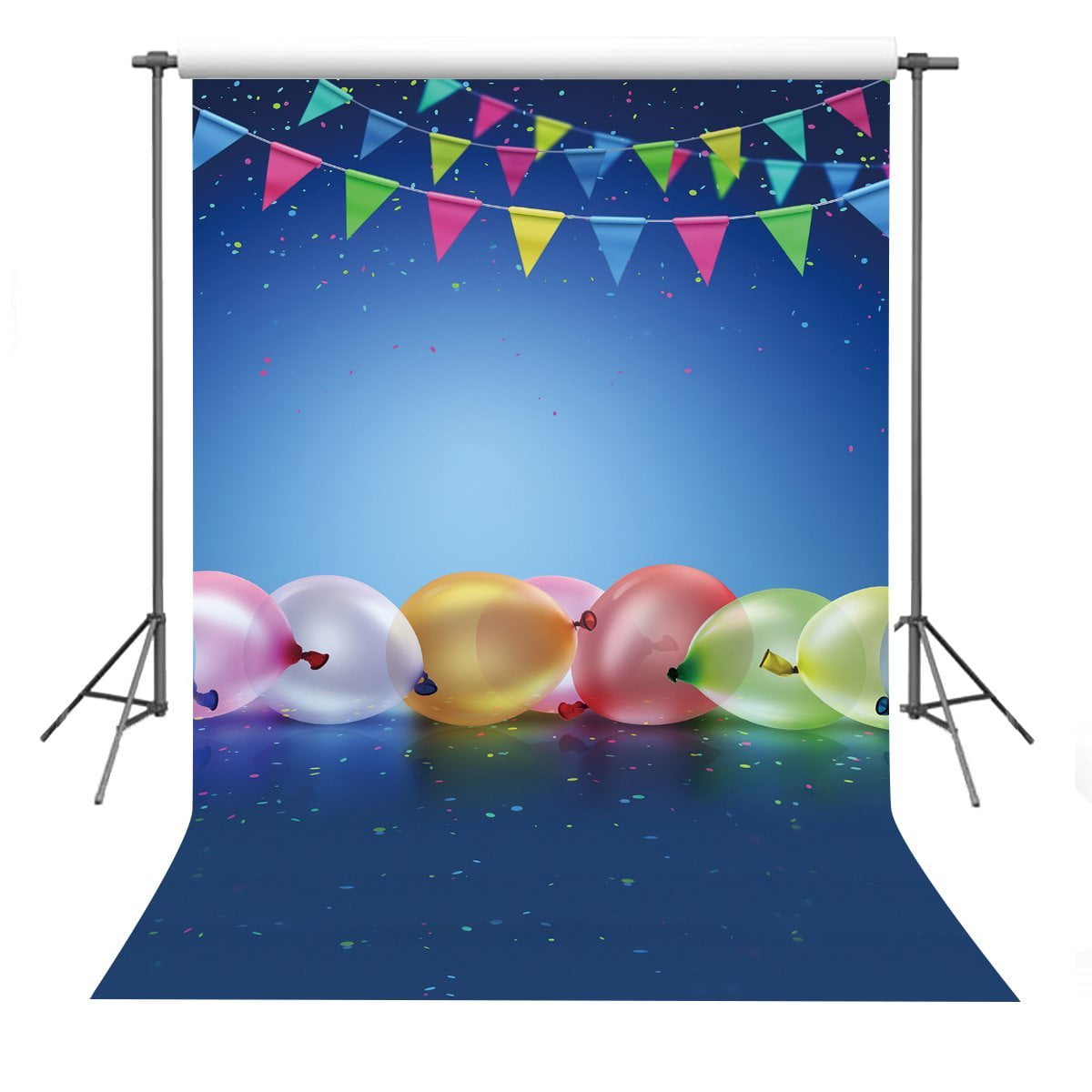 GreenDecor 5x7ft Birthday Balloons Decoration Photography Photo ...