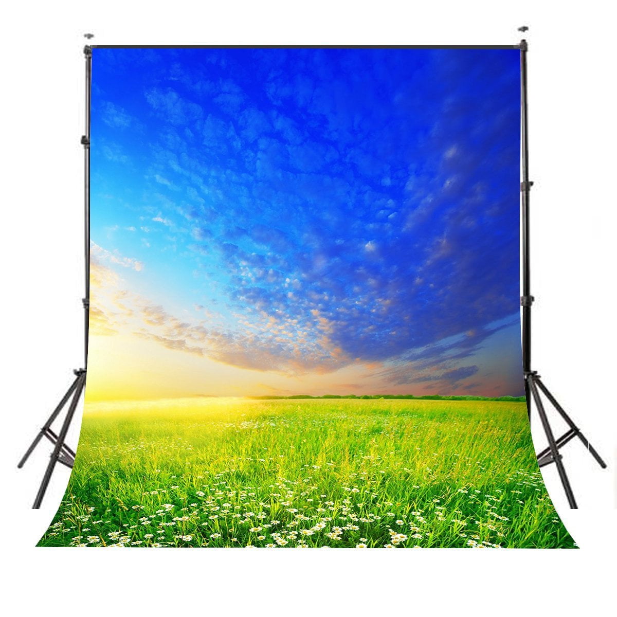 GreenDecor 5x7ft Blue Sky Green Grass wonderful world Photography ...