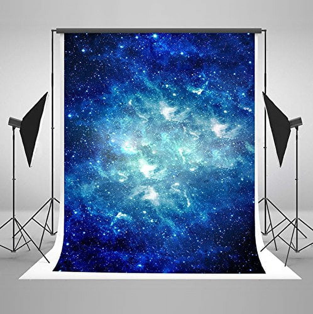 GreenDecor 5x7ft Blue Starry Sky Photo Backgrounds Summer Star ...