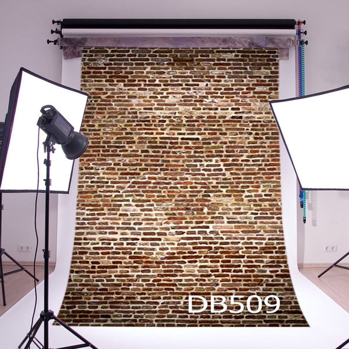 GreenDecor 5x7ft Brick Wall Photo Backdrops Studio Background Studio ...