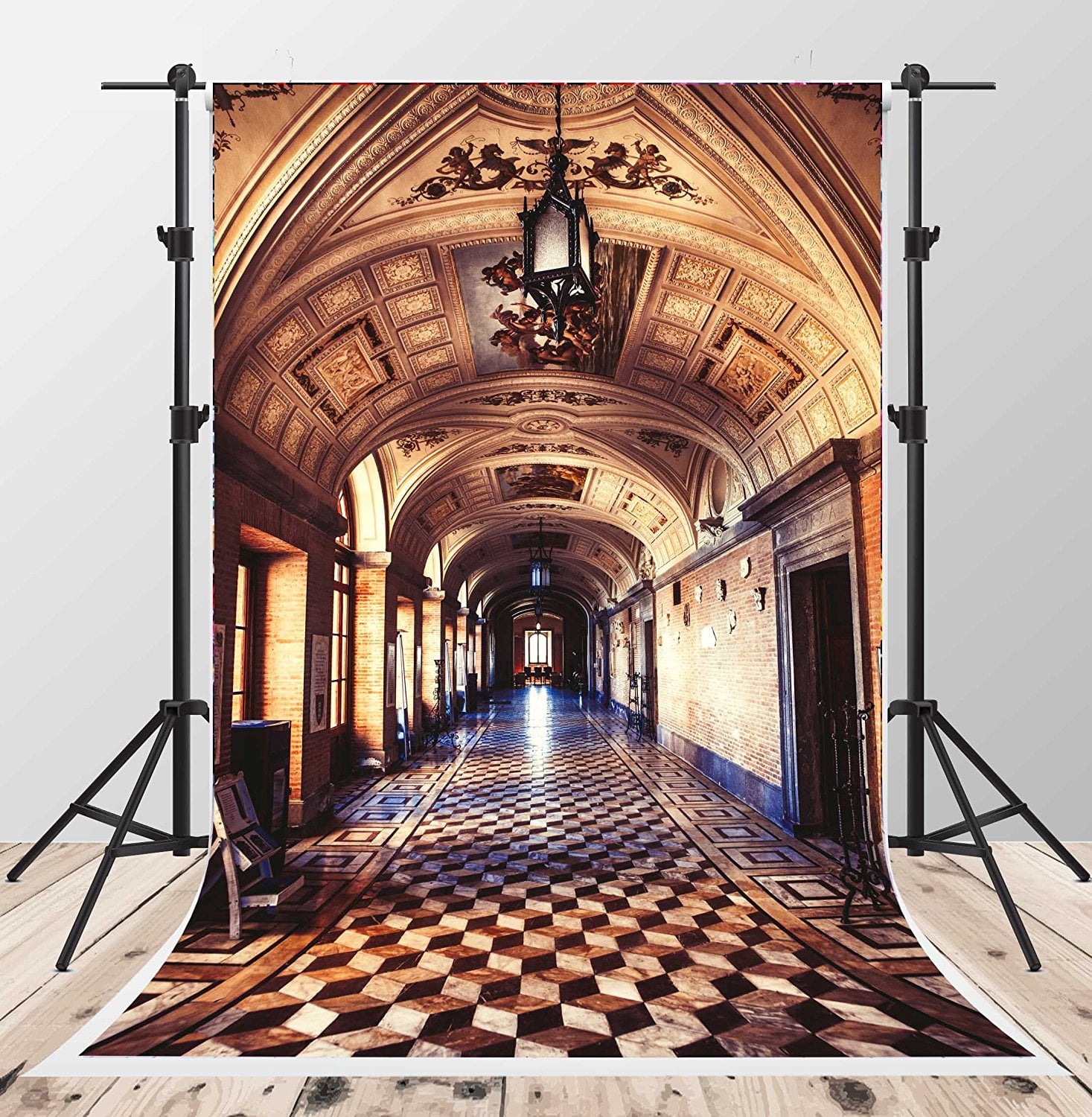 GreenDecor 5x7ft Castle Photography Backdrops Church Wedding Photo ...