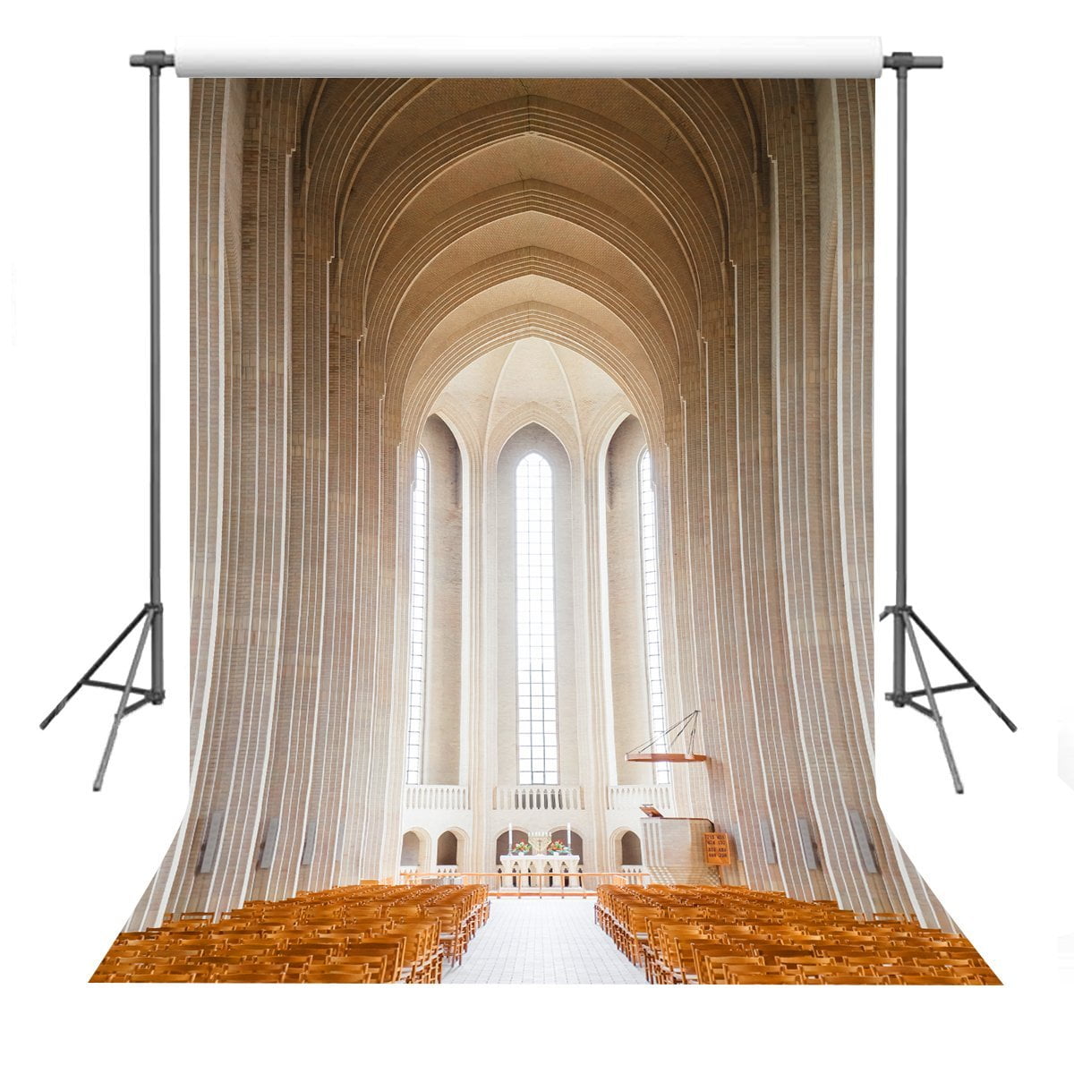 GreenDecor 5x7ft Cathedral Photography Backdrop Props Wedding Party ...