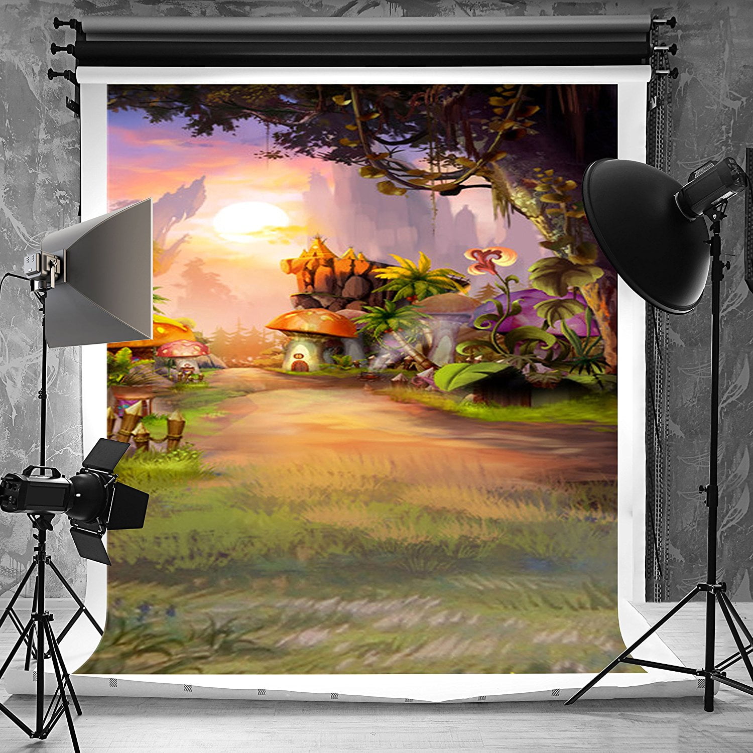 GreenDecor 5x7ft Children Photography Backdrop Child's Fairy Tale ...