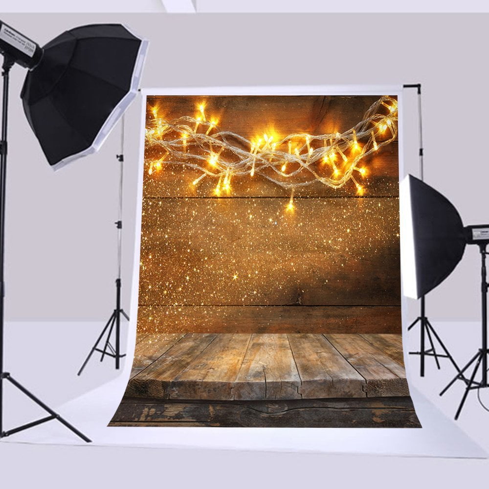 GreenDecor 5x7ft Christmas backdrops Color lamp board background for ...
