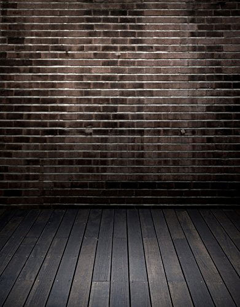 GreenDecor 5x7ft Dark Black Darkly Wall Photography Studio Backdrop ...