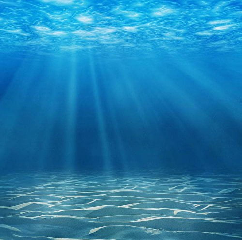 GreenDecor 5x7ft Deepwater Blue Ocean Underwater Photography Backdrop ...