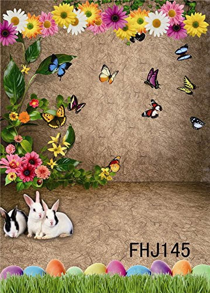 GreenDecor 5x7ft Easter Indoor Studio Photography Background Backdrop ...