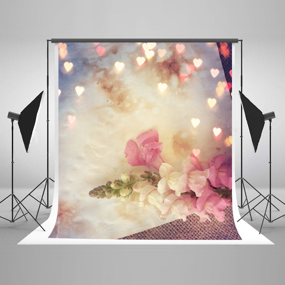 GreenDecor 5x7ft Flower Photography Backdrops for Photographers Love ...