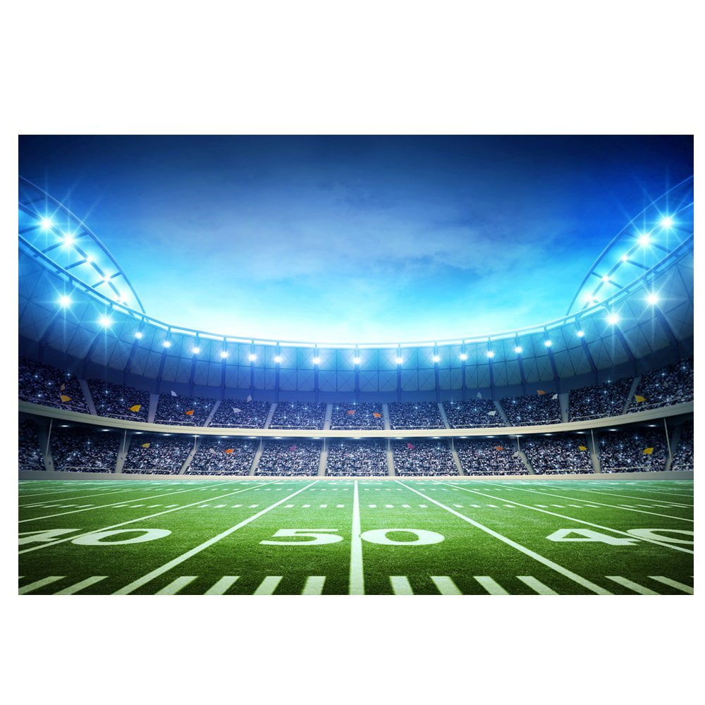 GreenDecor 5x7ft Football Field Backdrop Backdrop Photography Backdrops ...