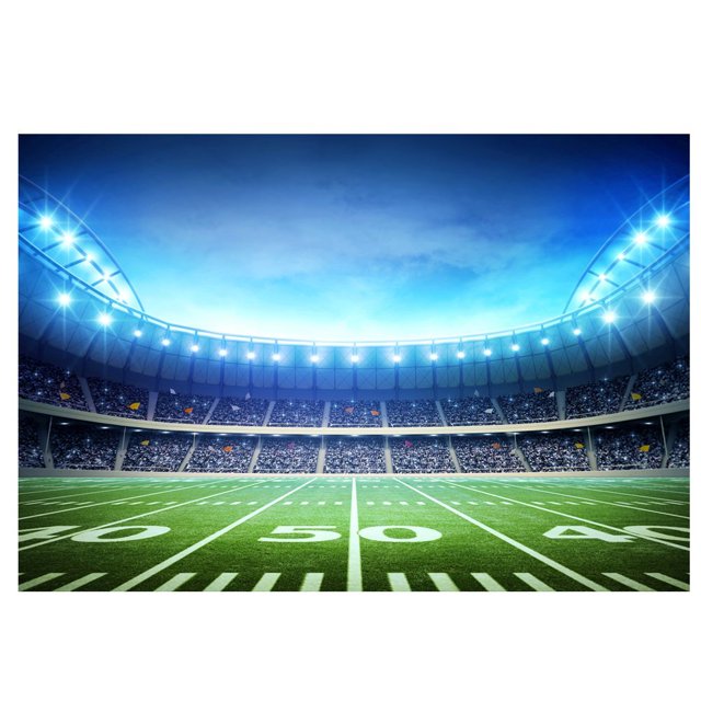 GreenDecor 5x7ft Football Field Backdrop Backdrop Photography Backdrops ...