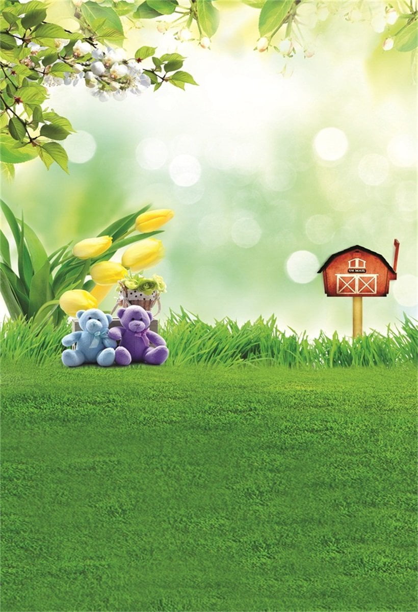 GreenDecor 5x7ft Girl Photography Studio Backdrops Toddler Photo Shoot ...