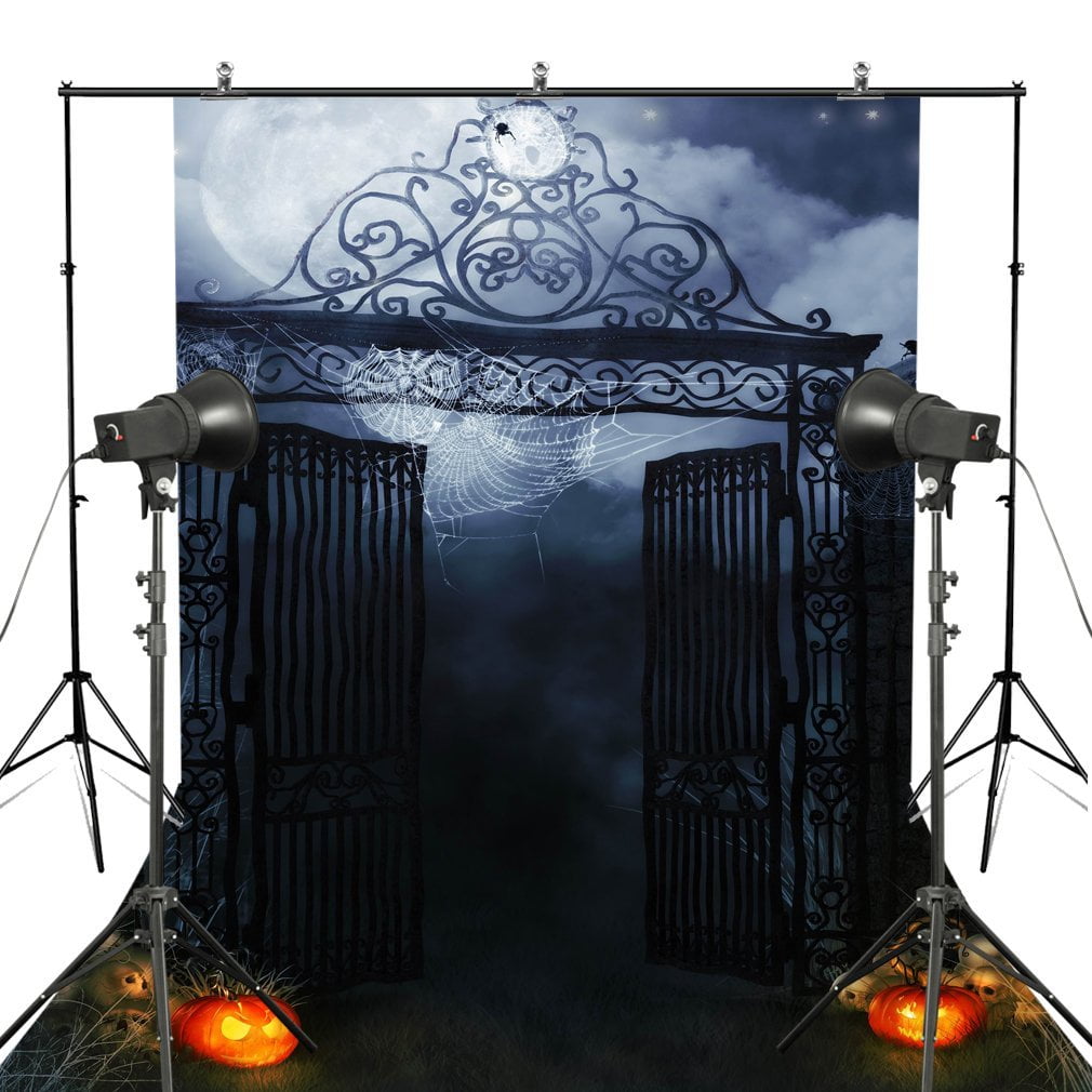 GreenDecor 5x7ft Halloween Dark Night Photography Backdrops Horror ...