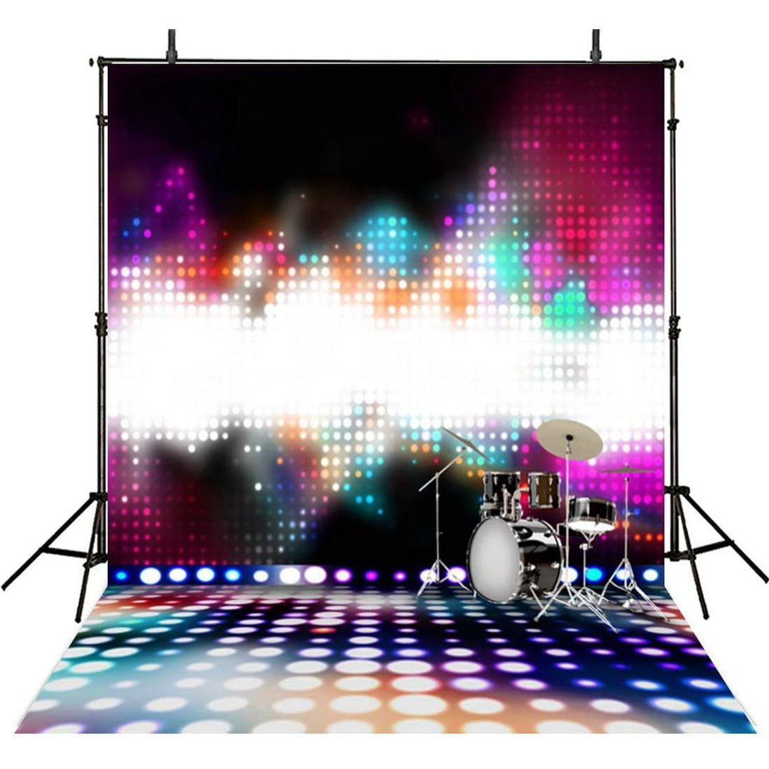 GreenDecor 5x7ft Led Dj Light Stage Polka Dot Jazz Disco backgrounds ...