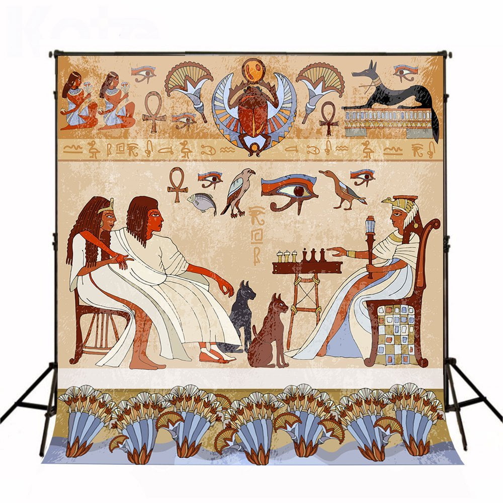 GreenDecor 5x7ft Murals Ancient Egypt Backdrops for Photography Retro ...