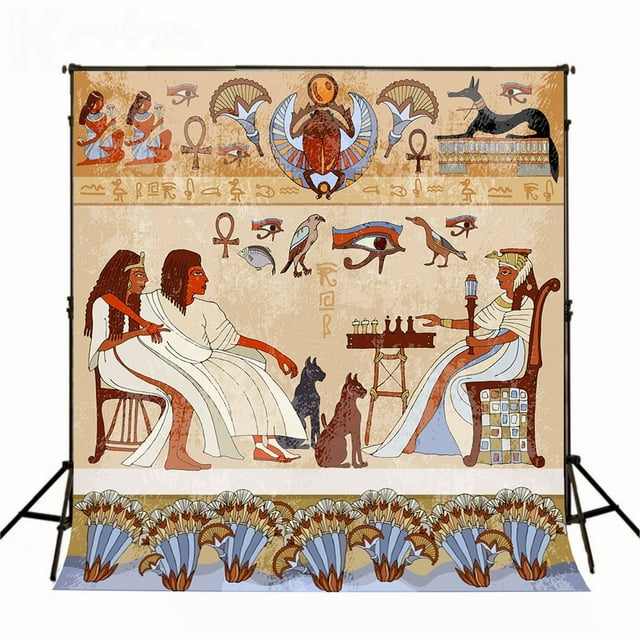 GreenDecor 5x7ft Murals Ancient Egypt Backdrops for Photography Retro ...