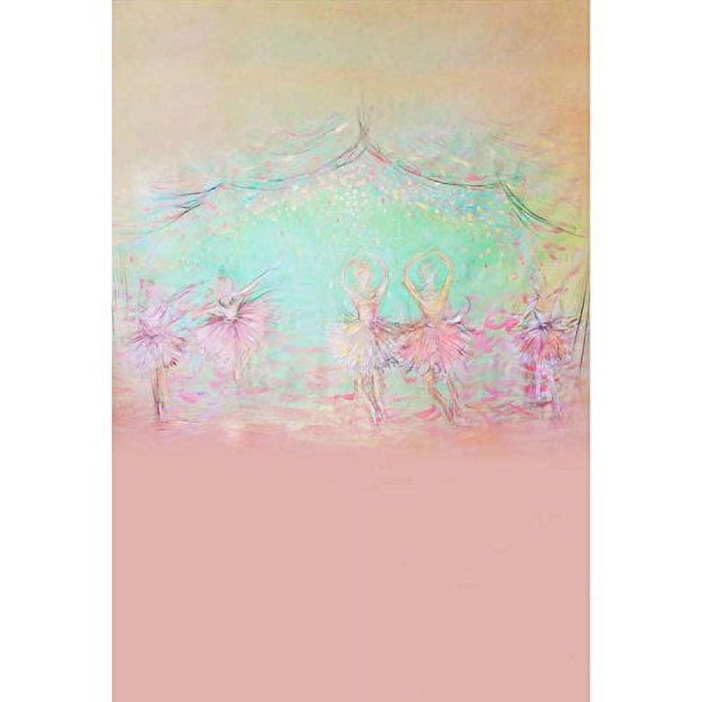 GreenDecor 5x7ft Newborn Dancing Ballet Photography Studio Backdrop ...