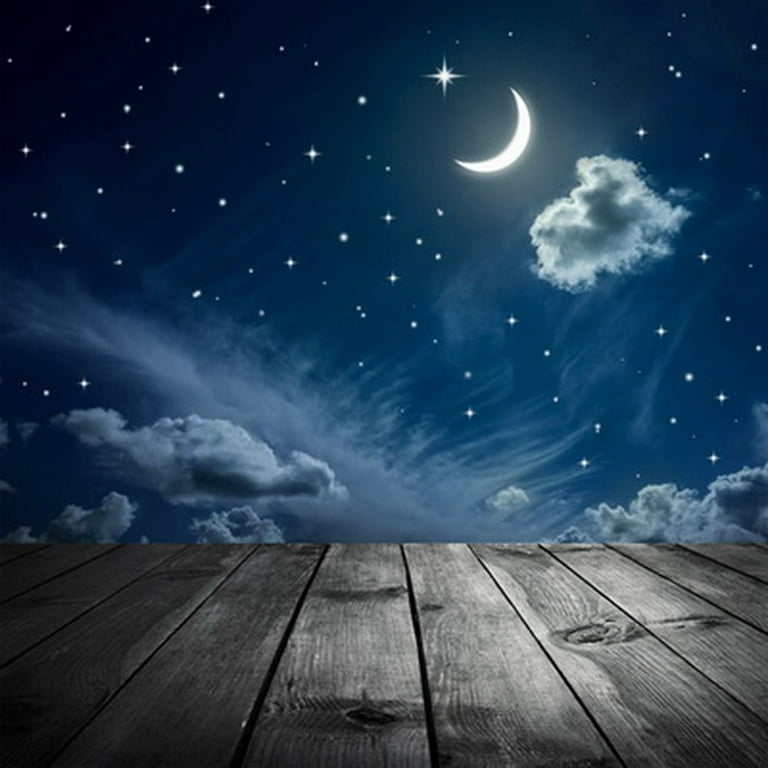 moon night sky background
