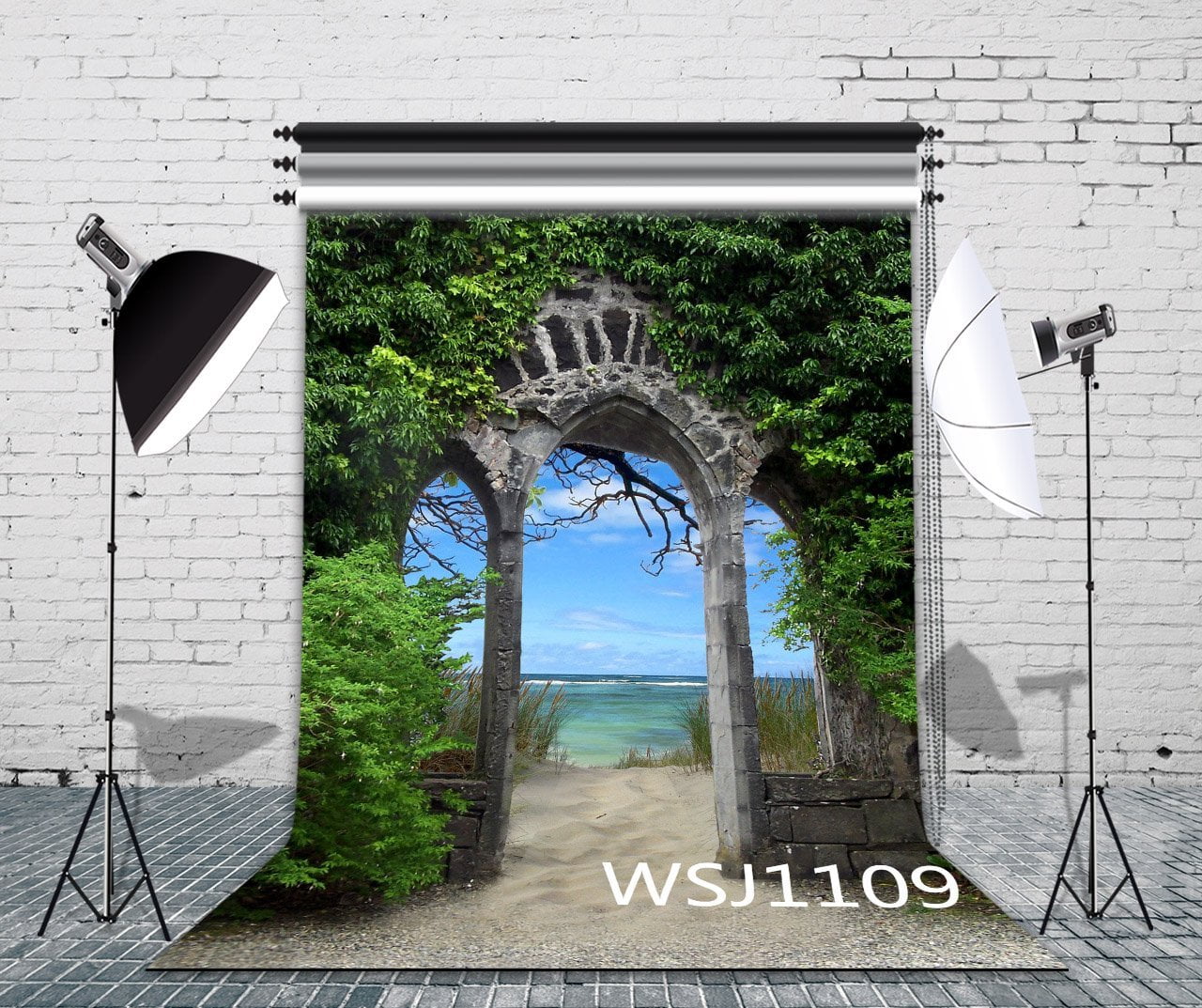 GreenDecor 5x7ft Old Buildings Photography Backdrop Studio Background ...