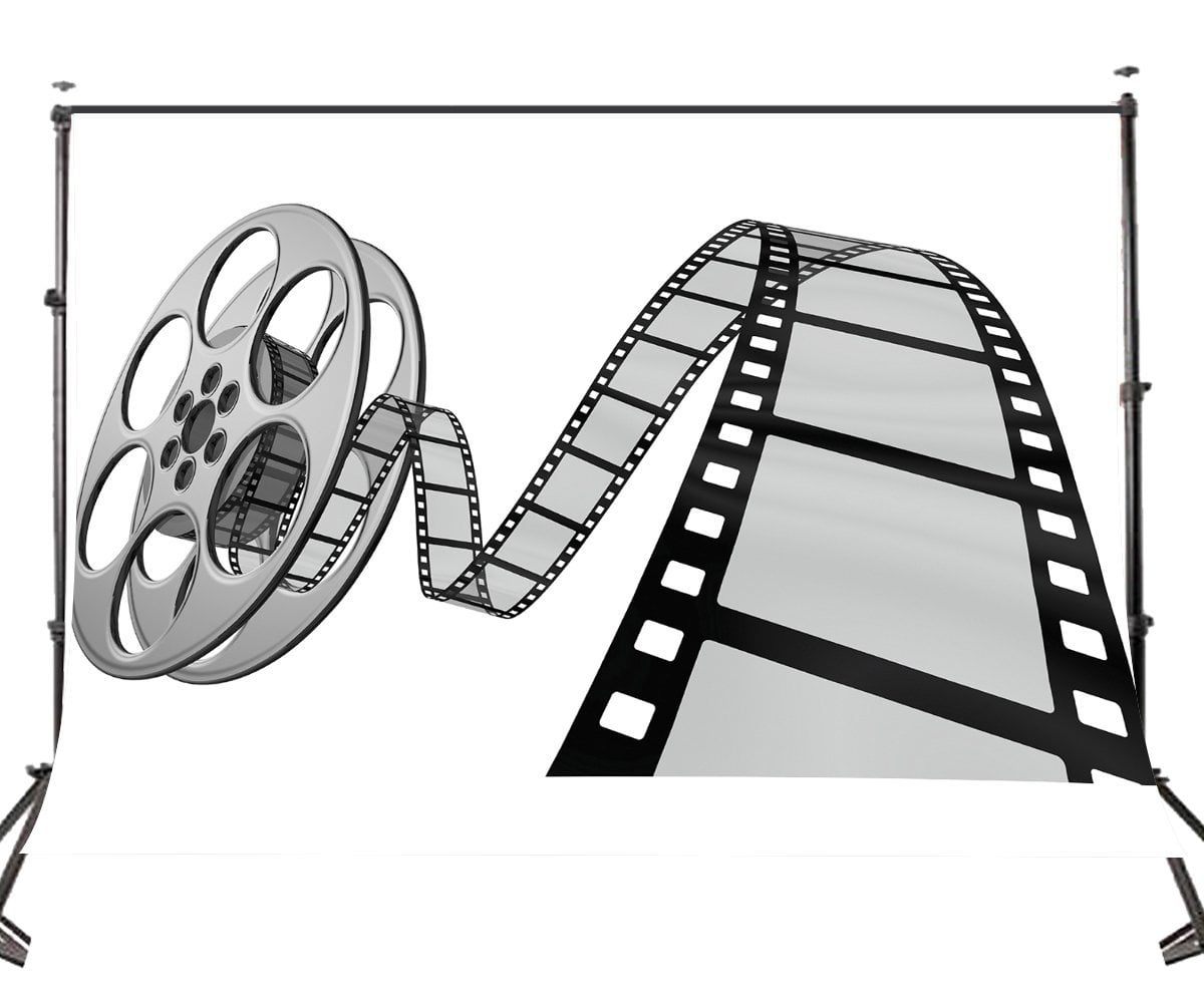 GreenDecor 5x7ft Old Time Movie Camera Clip Photography Backdrop Art ...
