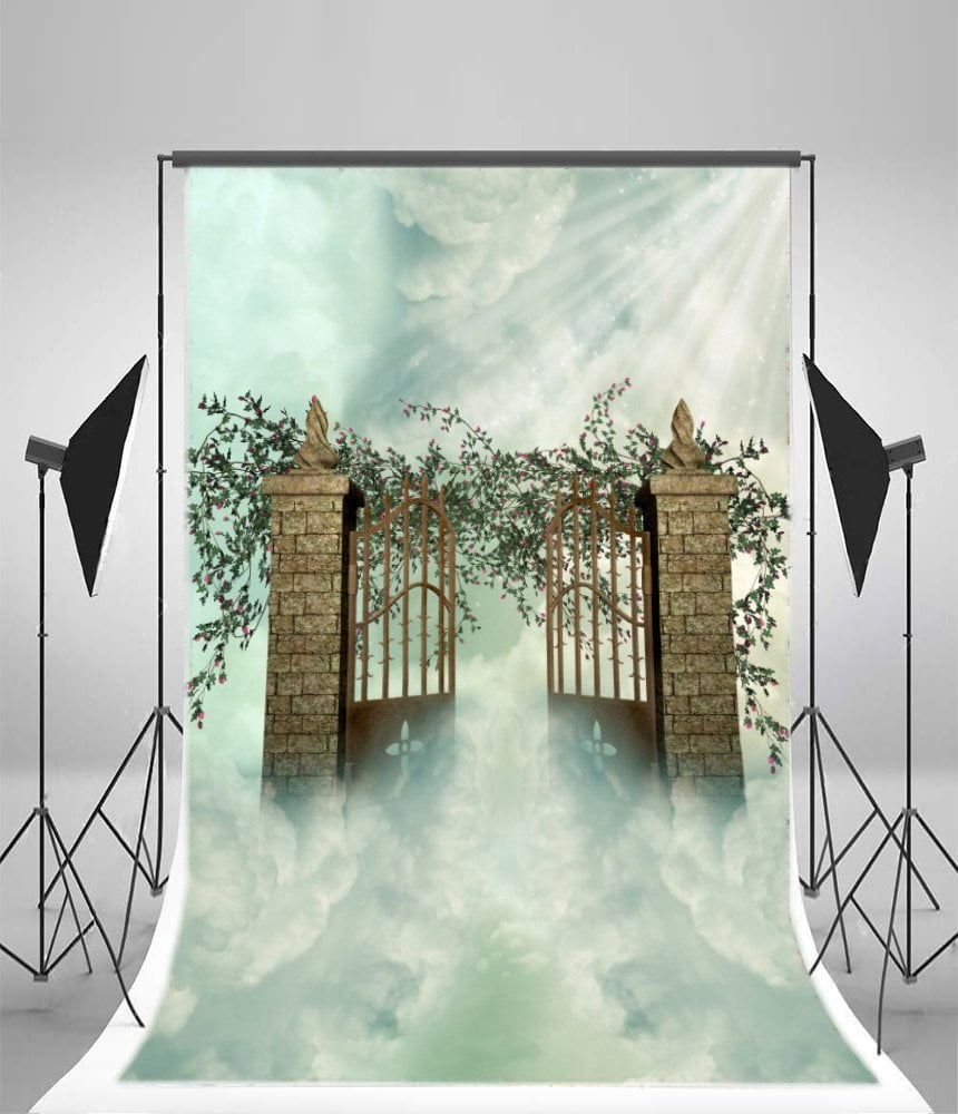 GreenDecor 5x7ft Photography Backdrop Dreamland Fairytale Holy Lights ...