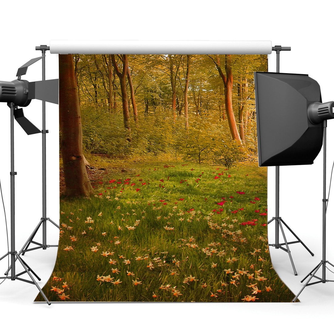 GreenDecor 5x7ft Photography Backdrop Dreamy Fairy Tale Jungle Forest ...
