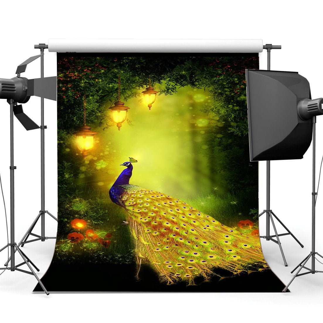 GreenDecor 5x7ft Photography Backdrop Dreamy Fairy Tale Jungle Forest ...