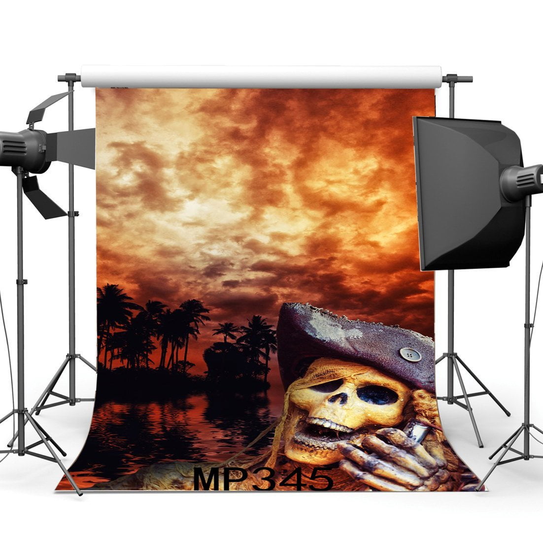 GreenDecor 5x7ft Photography Backdrop Halloween Horror Night Magic ...