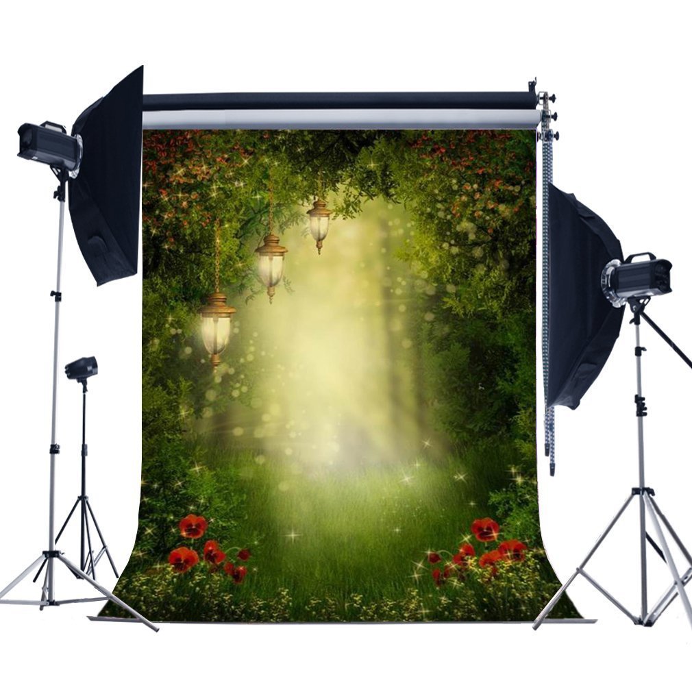 GreenDecor 5x7ft Photography Backdrop Spring Wonderful Mysterious ...