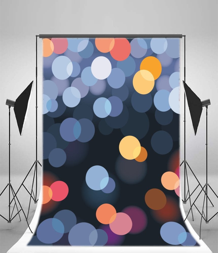 GreenDecor 5x7ft Photography Backdrops Color Speckle Dreamlike Blurry ...