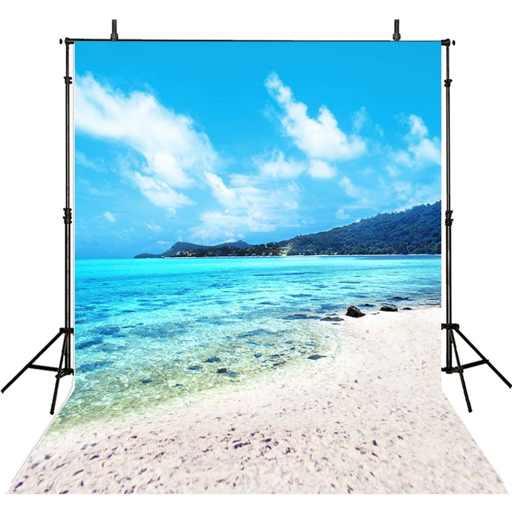 GreenDecor 5x7ft Photography Backdrops Sea Beach Photography For ...