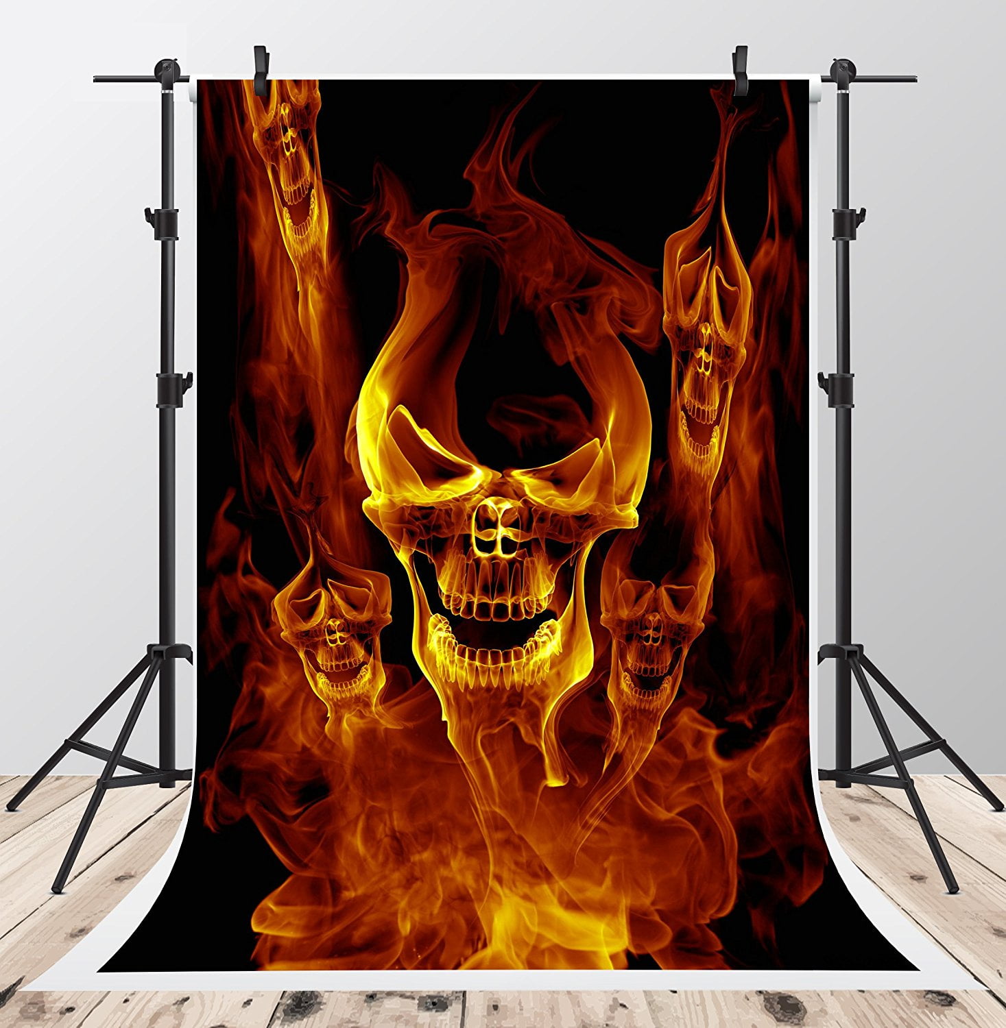 GreenDecor 5x7ft Photography Backgrounds Abstract Backdrops Flaming ...