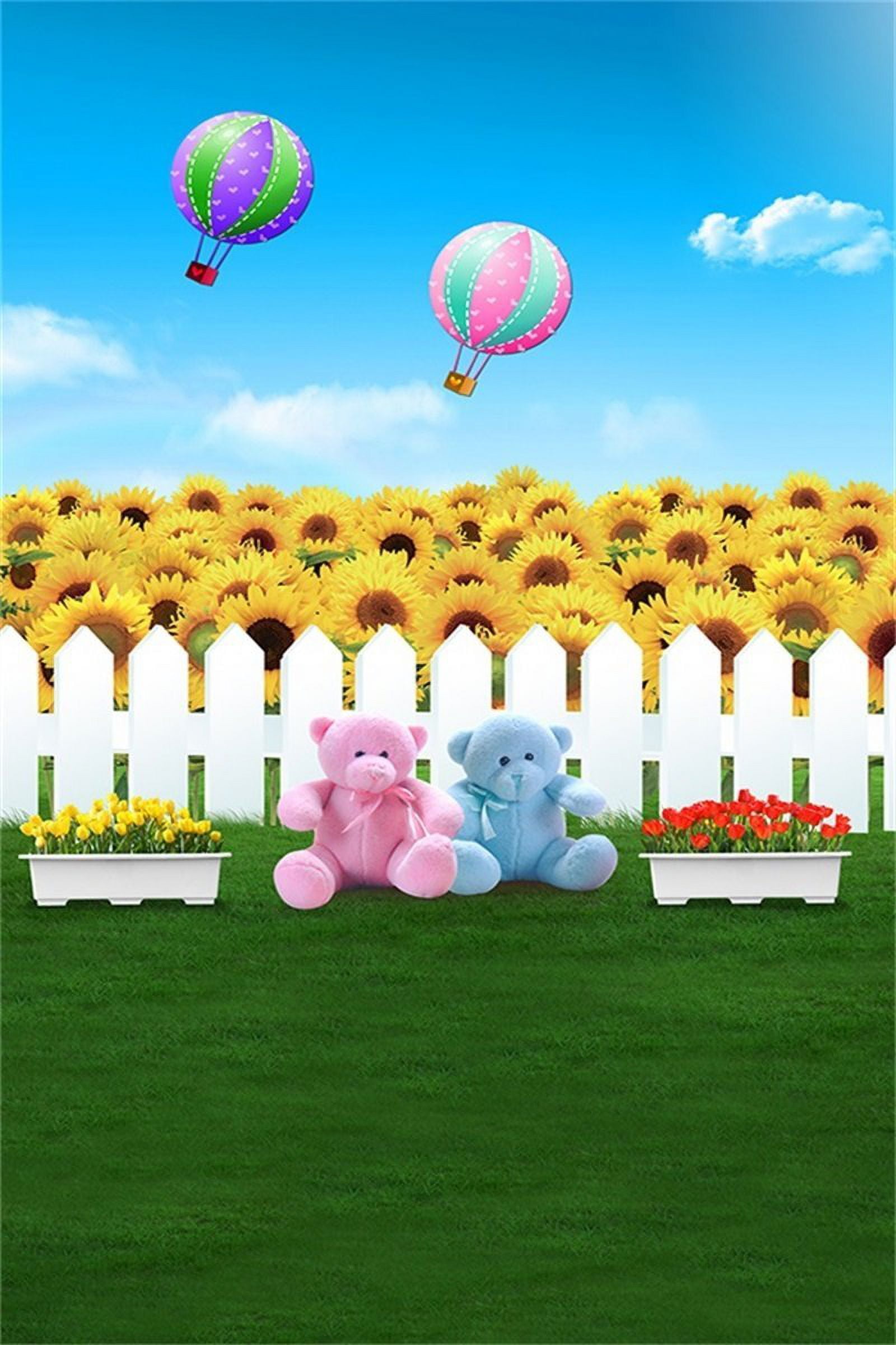 GreenDecor 5x7ft Photography Studio Backdrops Girl Toddler Photo Shoot ...