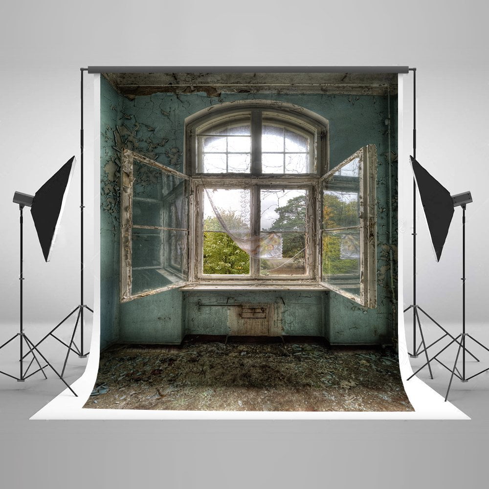 GreenDecor 5x7ft Retro Style Backdrops for Photographers Old Room with ...