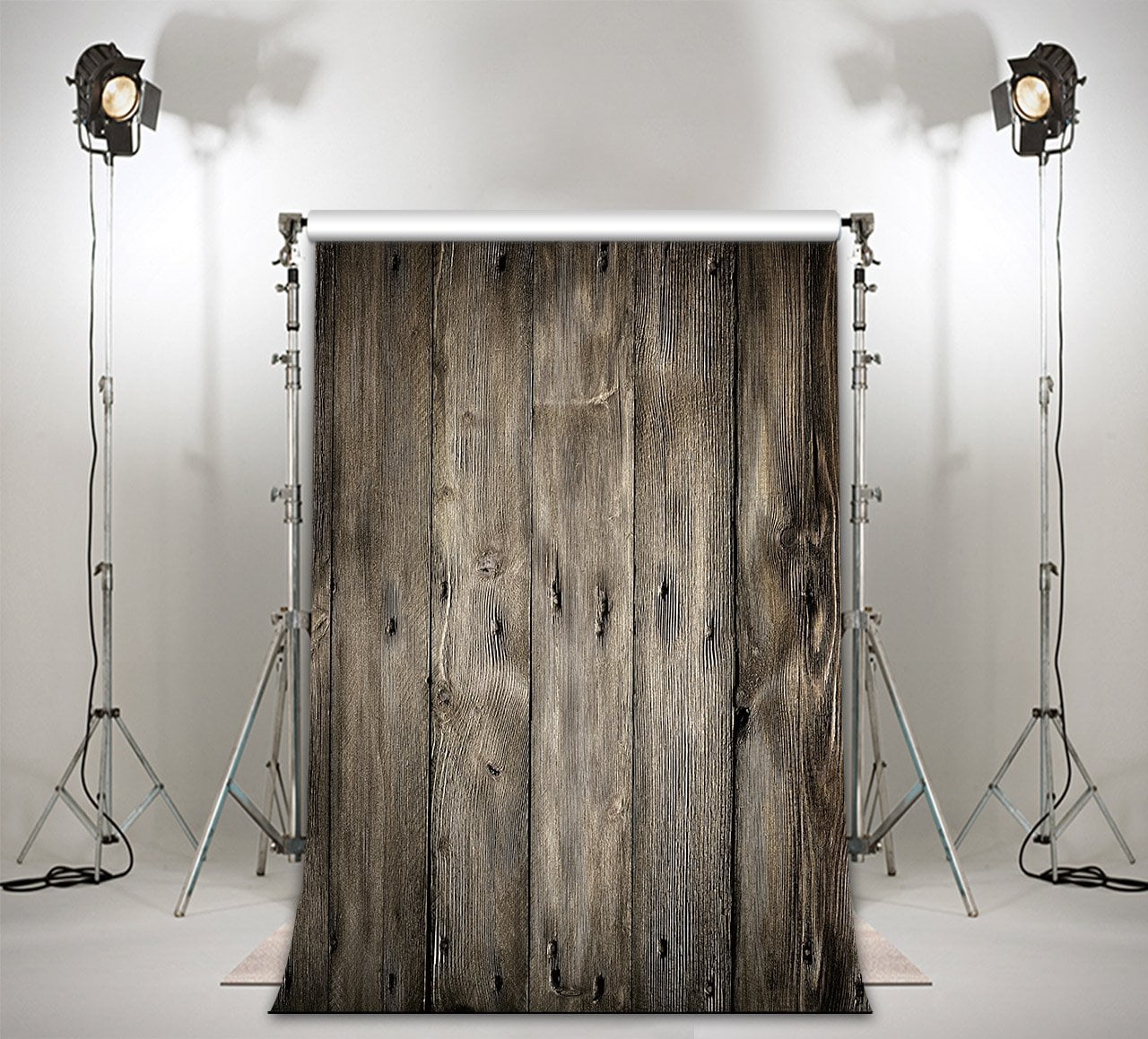 GreenDecor 5x7ft Retro Wood Wall Photography Backdrop Studio Prop Photo ...