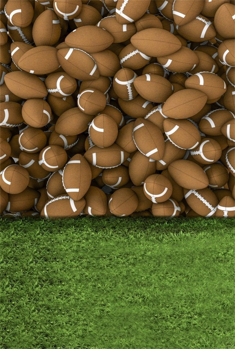 GreenDecor 5x7ft Rugby Photography Sports Boy Backgrounds Artistic ...