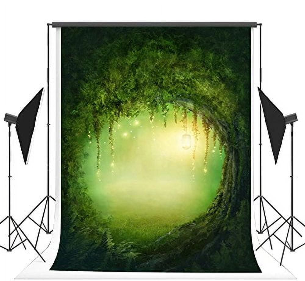GreenDecor 5x7ft Spring Green Photographic Backgrounds Forest Light ...