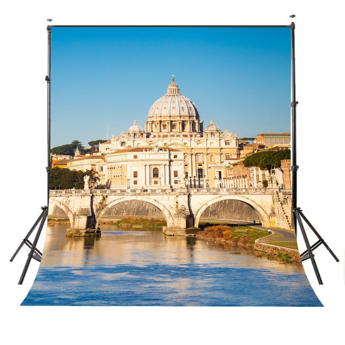 GreenDecor 5x7ft St-Peters Cathedral Photography Backdrop Italy ...