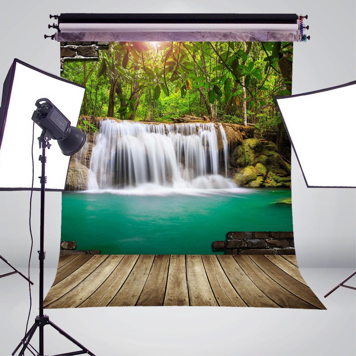 GreenDecor 5x7ft The Landscape Waterfront Wall Photo Background ...
