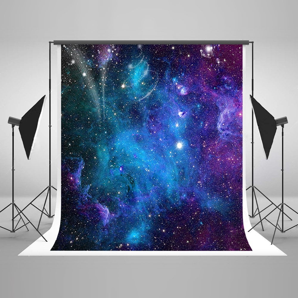 GreenDecor 5x7ft Universe Stars Party Decorations Photography Backdrop ...
