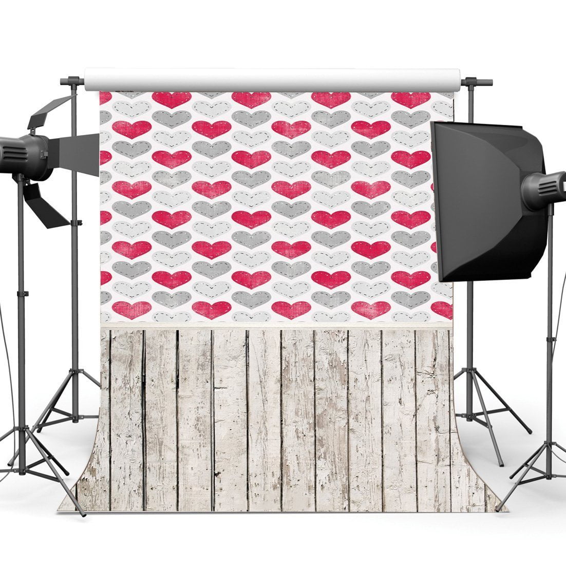 GreenDecor 5x7ft Valentine's Day Backdrop Sweet Hearts Background ...
