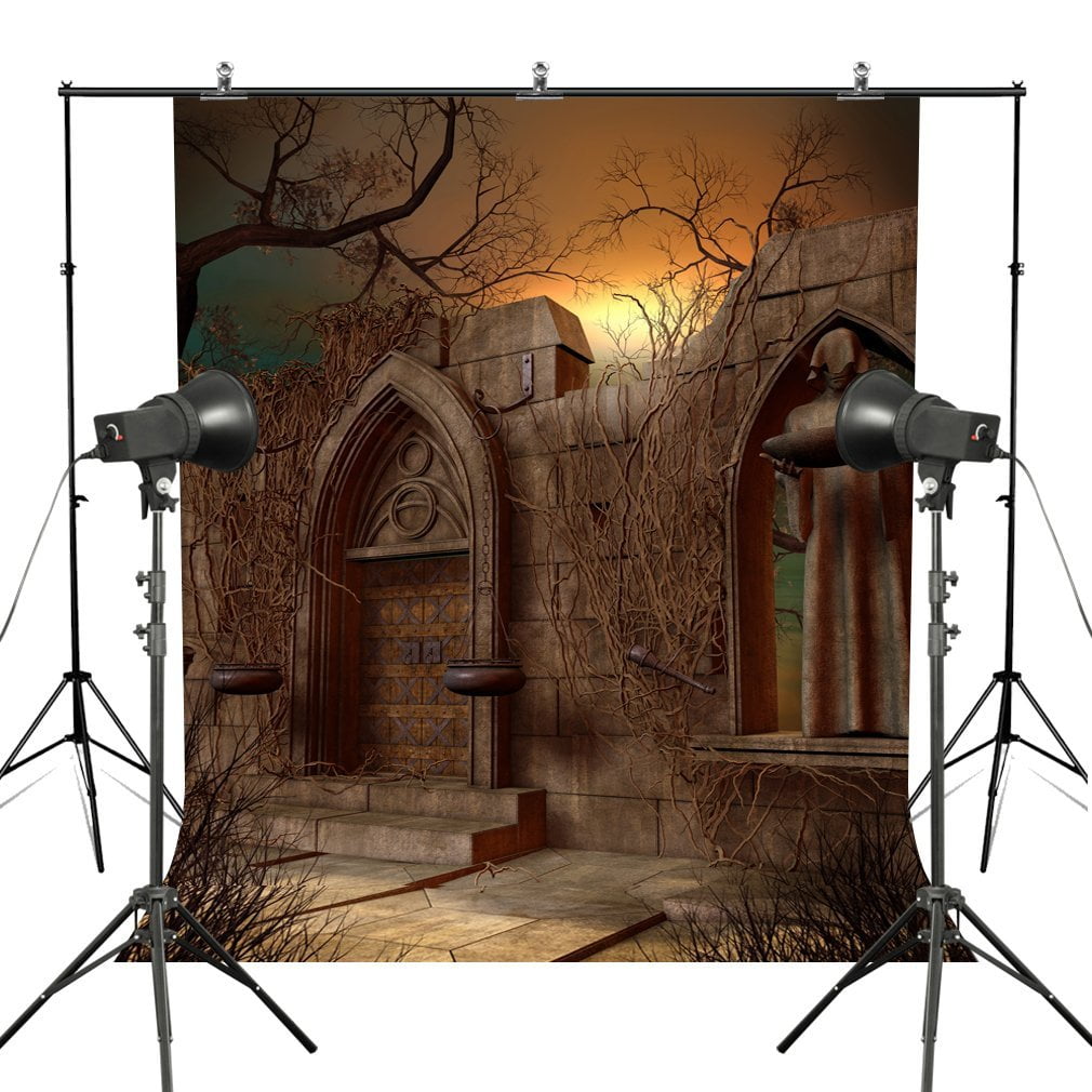 GreenDecor 5x7ft Vintage Stone Arches Background Ruins Photography ...
