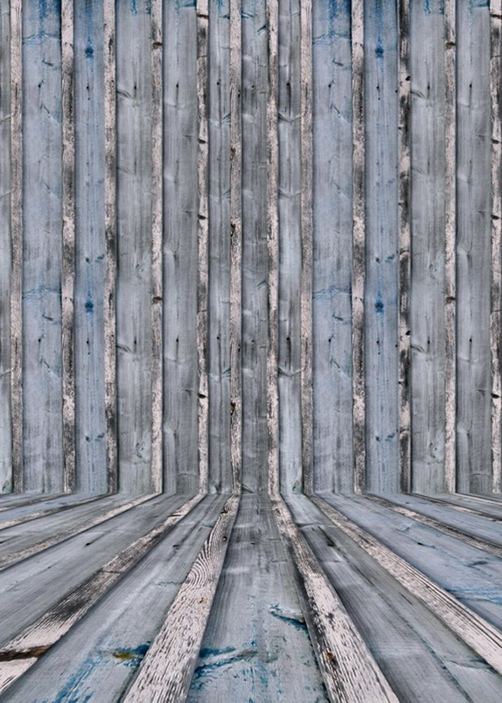GreenDecor 5x7ft Vintage Weathered Wood Planks Newborns Pets ...