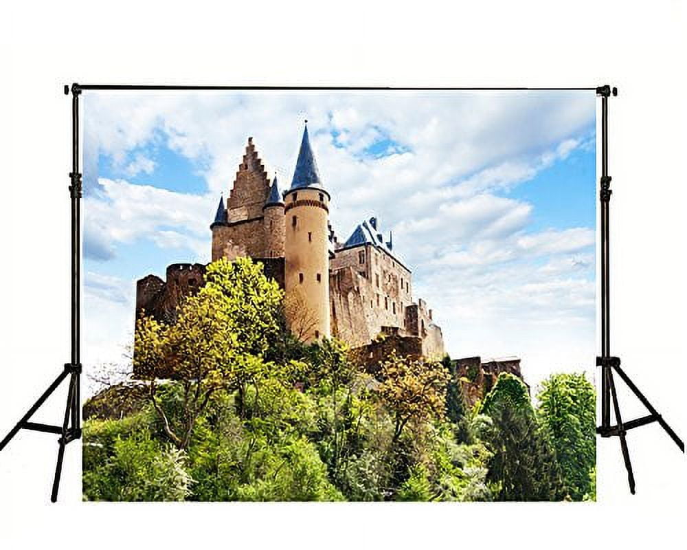 GreenDecor 5x7ft Wedding Horizontal Version Backdrops for Studio Castle ...